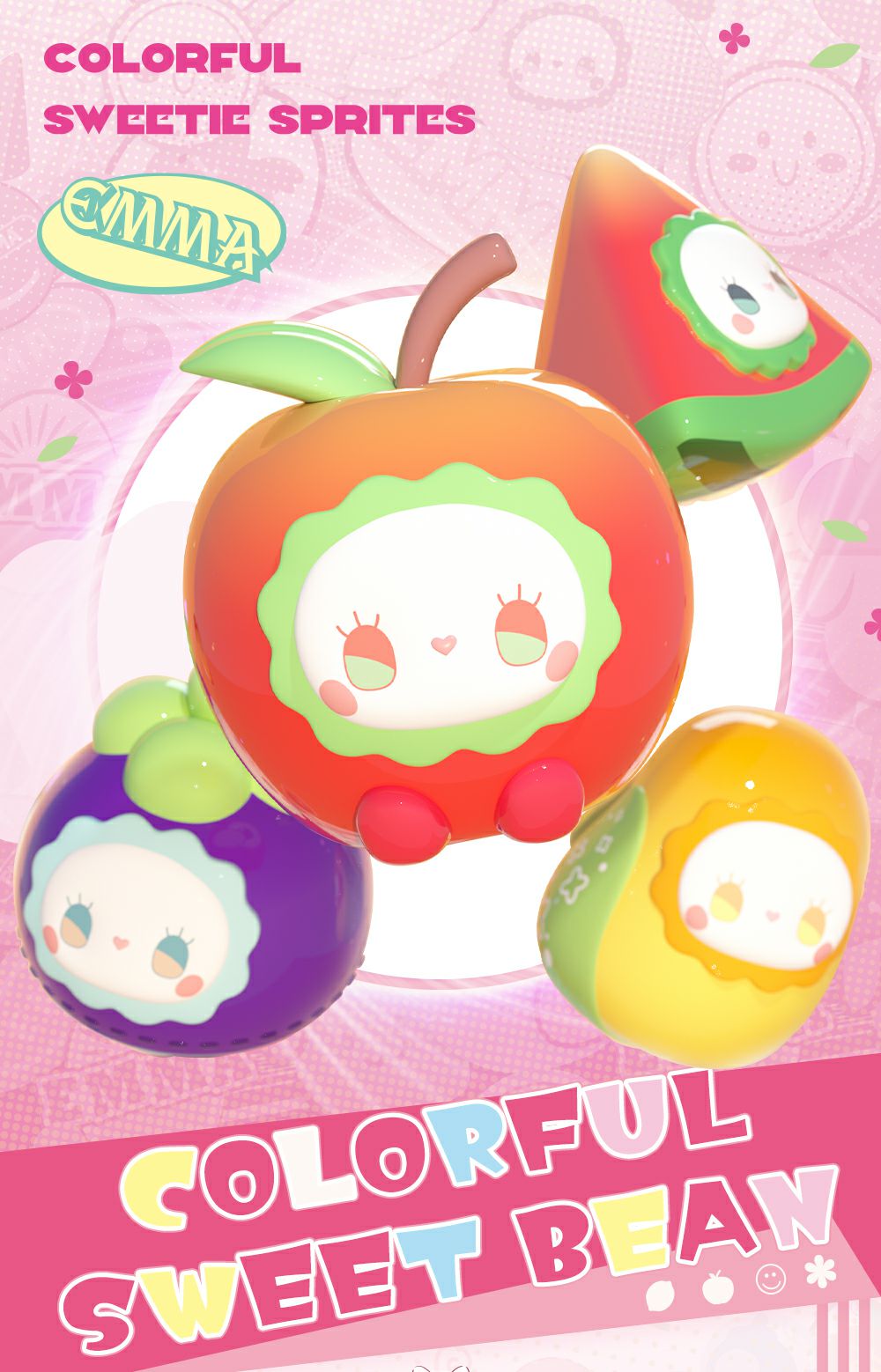 EMMA COLORFUL SWEETIE SPRITES | LUCKY EMMA STUDIO