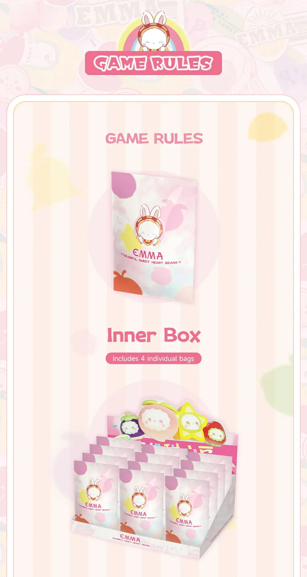 EMMA COLORFUL SWEETIE SPRITES | LUCKY EMMA STUDIO