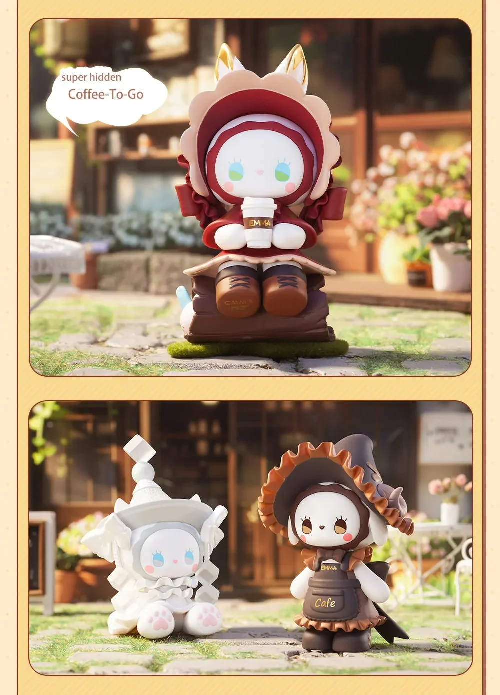 EMMA Secret Forest coffee shop Series | LUCKY EMMA STUDIO